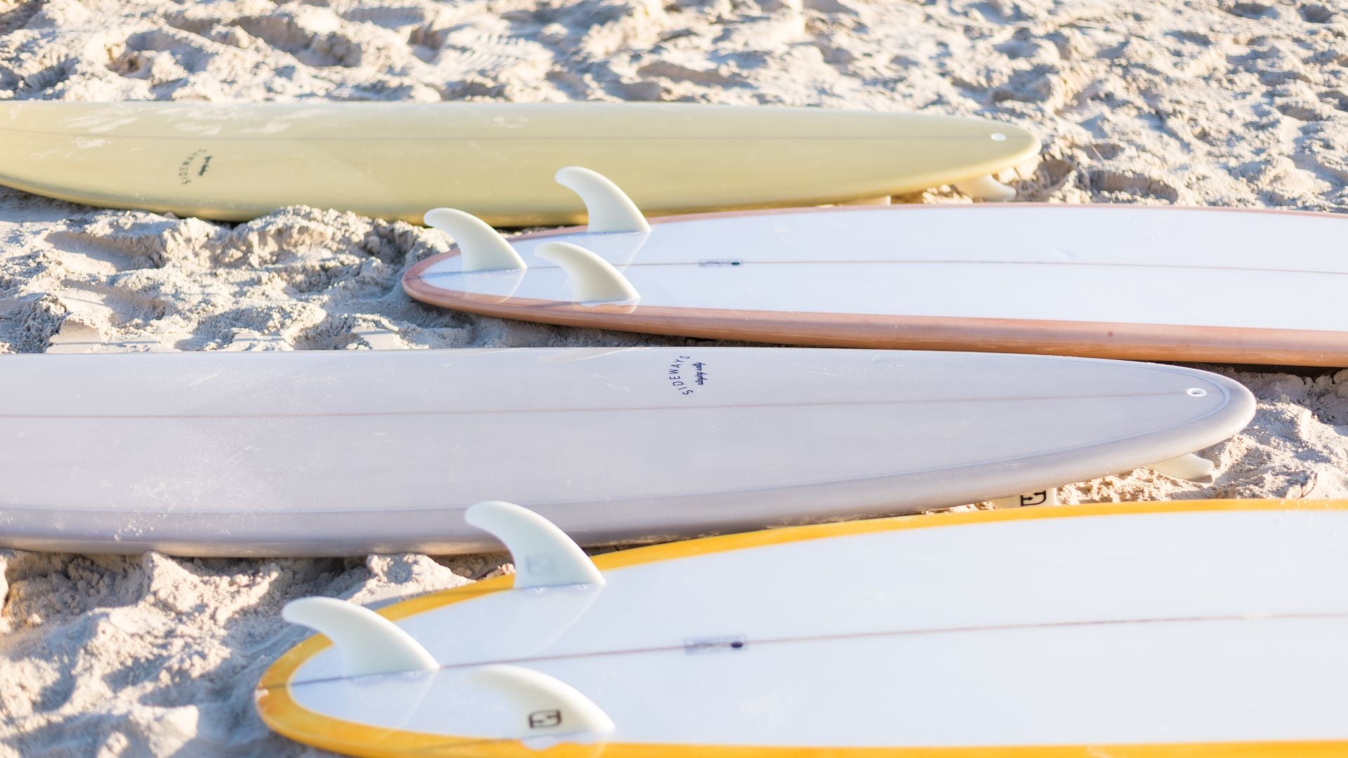 Sideways Surfboard Range. Mini mals, mid lengths, longboards ...