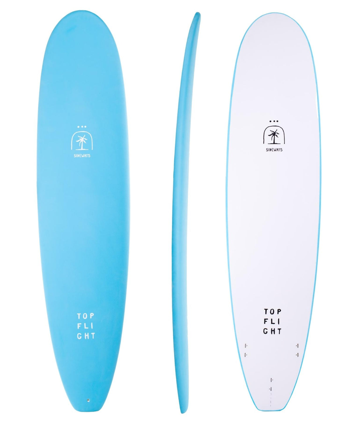 Foam Surfboards - Sideways